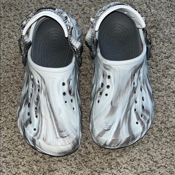 CROCS | Shoes | Crocs Monochrome Swirl Echo | Poshmark